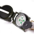TECHTONGDA Lensatic Compass Mountaineering Hiking Compass ...