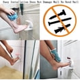Triani Plastic Shower Foot Rest,Shower Foot Rest for Shaving Legs ...