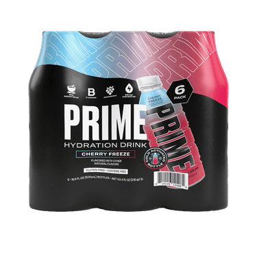 PRIME Hydration Cherry Freeze | Sports Drinks | Electrolyte Enhanced ...