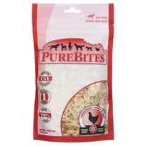 PureBites Natural Raw Chicken Breast Dog Treats, Value Size 6.2oz ...