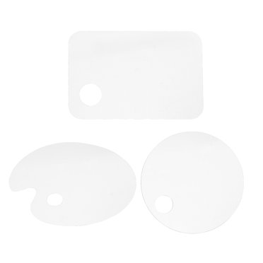 Zmeidao 4pcs Paint Palettes, Plastic Paint Tray Palette, Paint Pallet ...