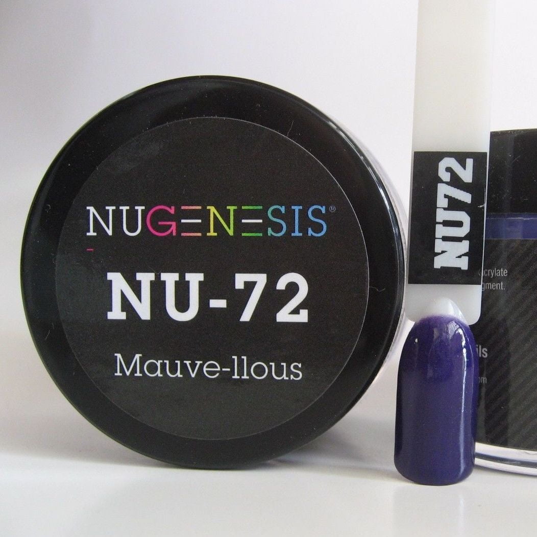 NUGENESIS Nail Color Dip Dipping Powder 1oz/jar - NU72 Mauve-llous ...