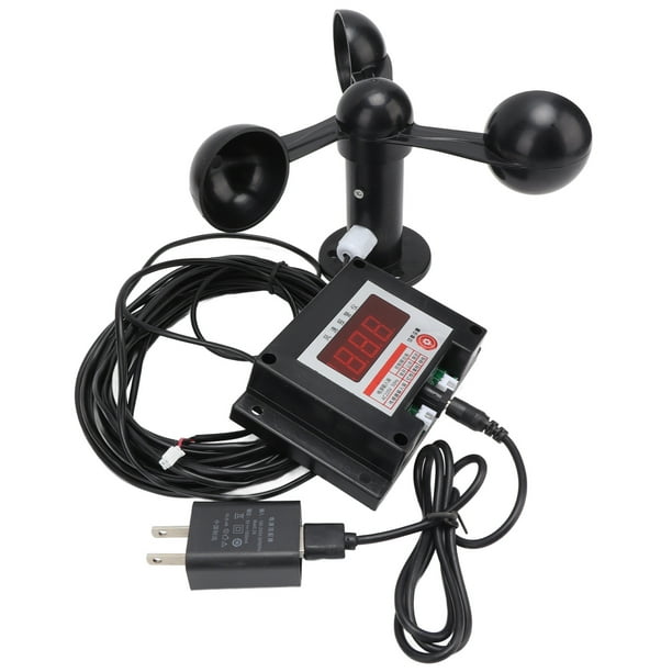 Tower Crane Wind Speed Meter,3 Fan Blades Tower Alarm Wind Speed Meter ...