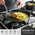 Innerwell 10 Inch Stainless Steel Nonstick Crepe Pan with Dual ...