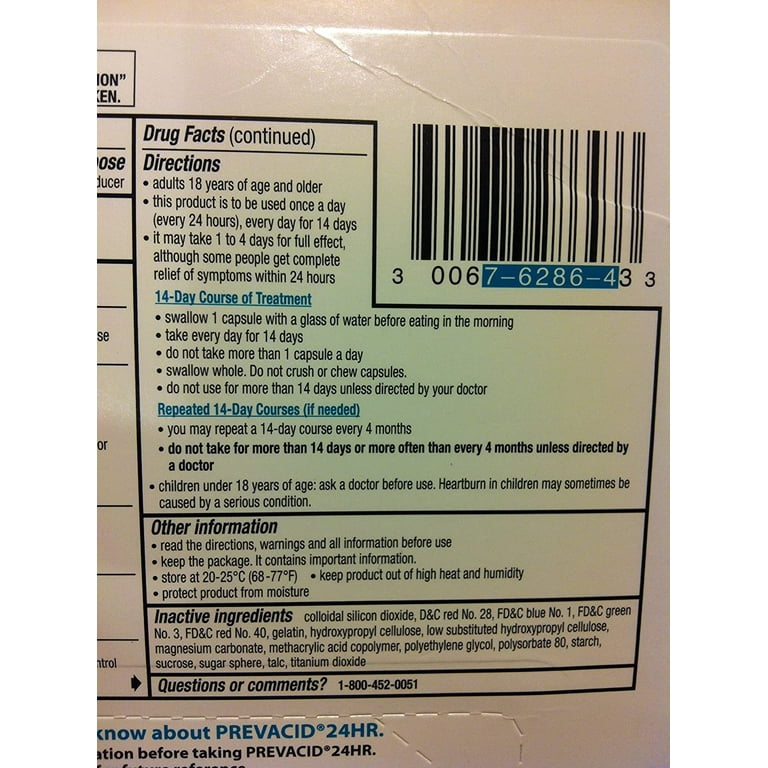 Prevacid Otc