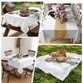 Abstract Farmhouse Cow Table Cloth 60x60in, Waterproof Square ...
