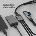 Multiport USB C Split Cable For Laptop Fast Charging And Durability ...