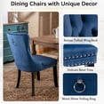 5 Pieces Extendable Dining Table Set for 4, 63"-79" Rectangle Dining ...