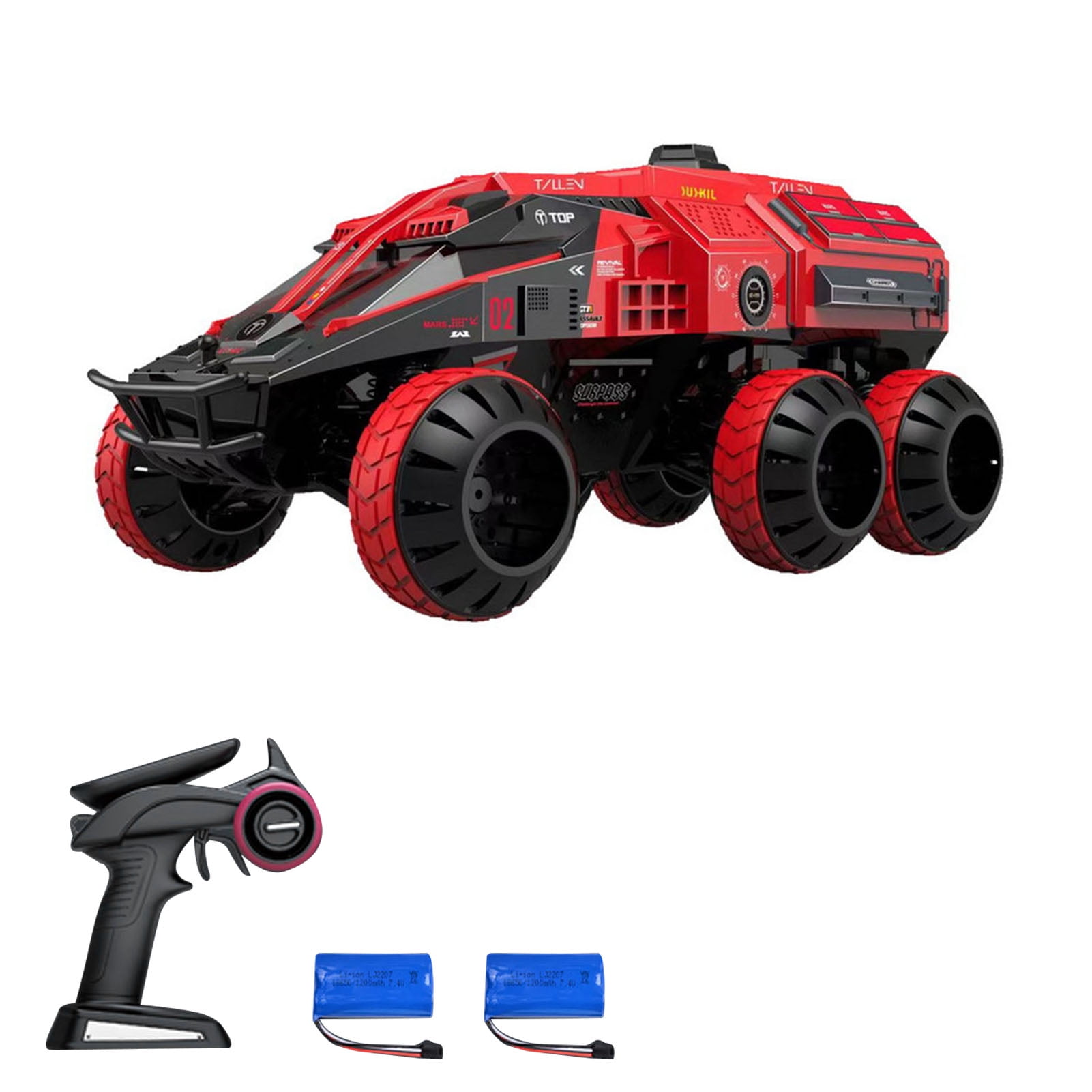 Walmeck Mars Detecting Car 112 RC Car for RC Space Vehicle Hidden Lift ...
