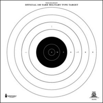 10 Pcs of Official NRA 100-Yard High Power Rifle Slow & Rapid Fire ...