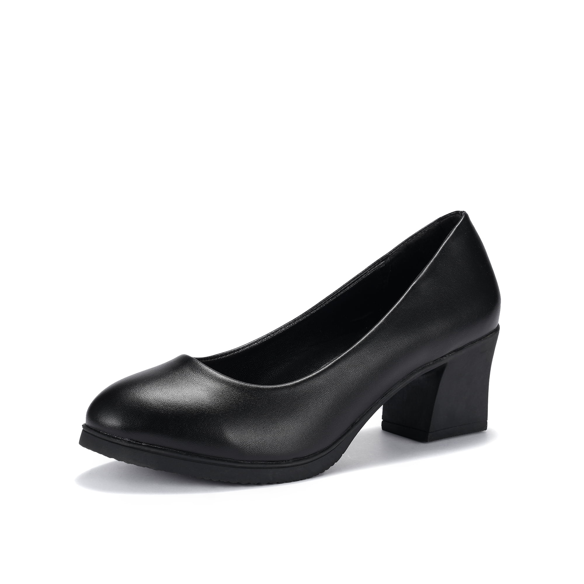 Click here for Woobling Women Pump Shoes Low Block Heels Pumps Ro... prices