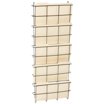 Metal Hanging File Folder Holder Organizer, Wall Rack for Office and ...