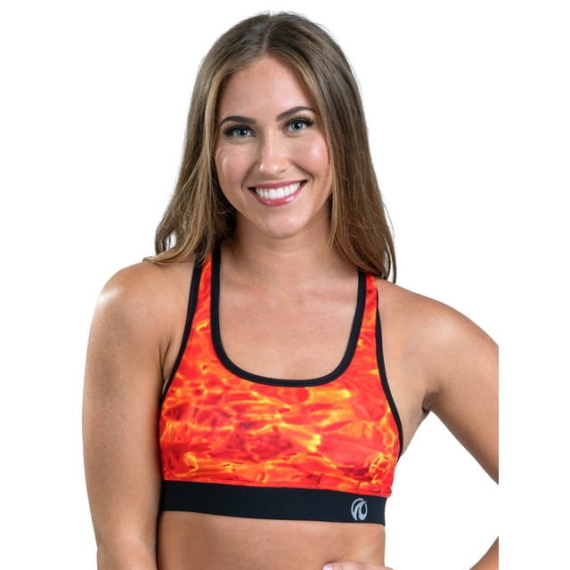 Aqua Design Sports Bras for Women: Workout Racerback Sport Bra Womens ...