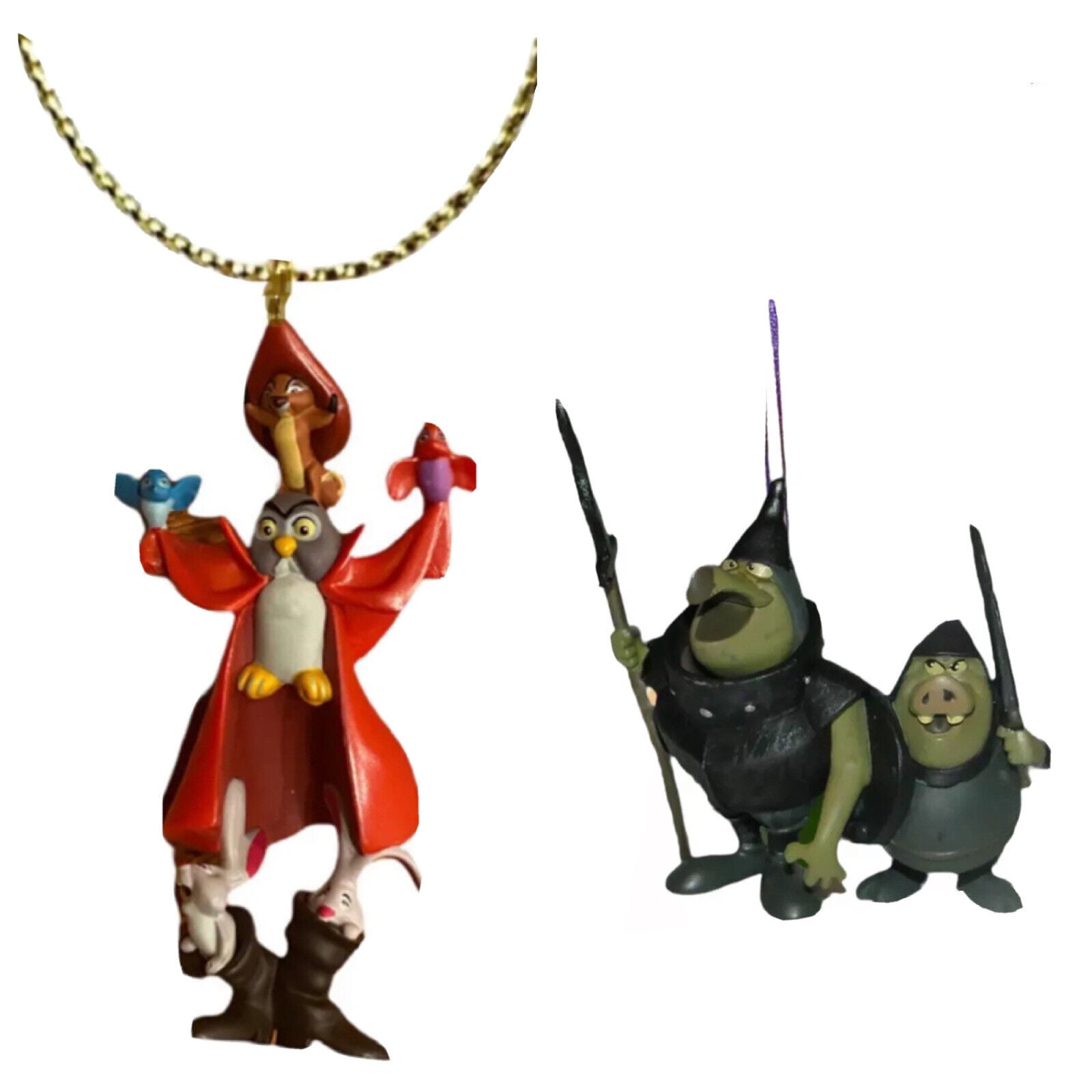 Prince Philip Owl & Goons Guards Ornament PVC Figure Maleficent ...
