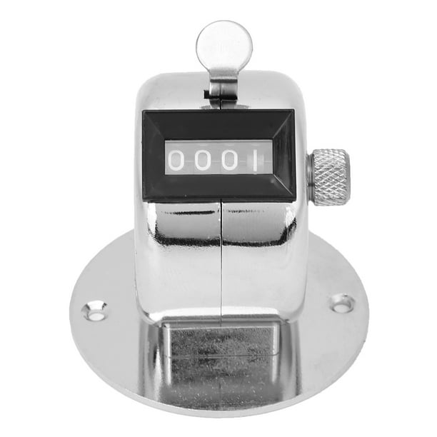 Risegun Contador de Mano de 4 dígitos, Contador de clics de conteo de ...