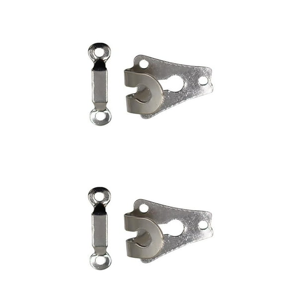 maskred 1/2/3/5 10 Pieces Metal Pants Hooks Portable Reusable Removable ...