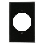 JR Products 12865 Single Switch Face Plate - Brown - Walmart.com