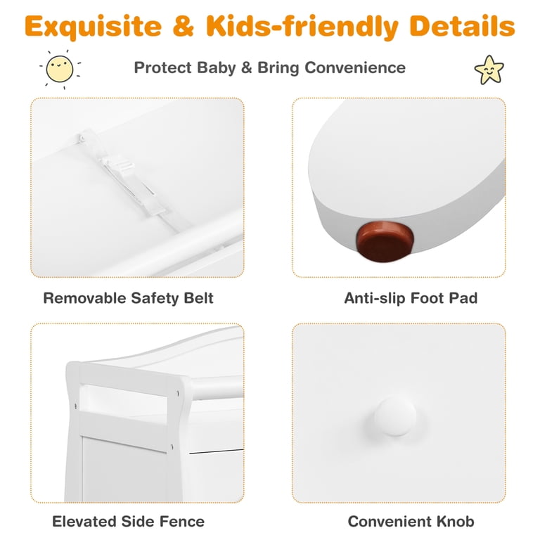Baby Bath Tub BABYLO Smart Changer With Bath Unit With Clever And Sleep ...
