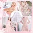 1yard Mesh Embroidered Lace Fabric for Sewing Decoration Garment ...
