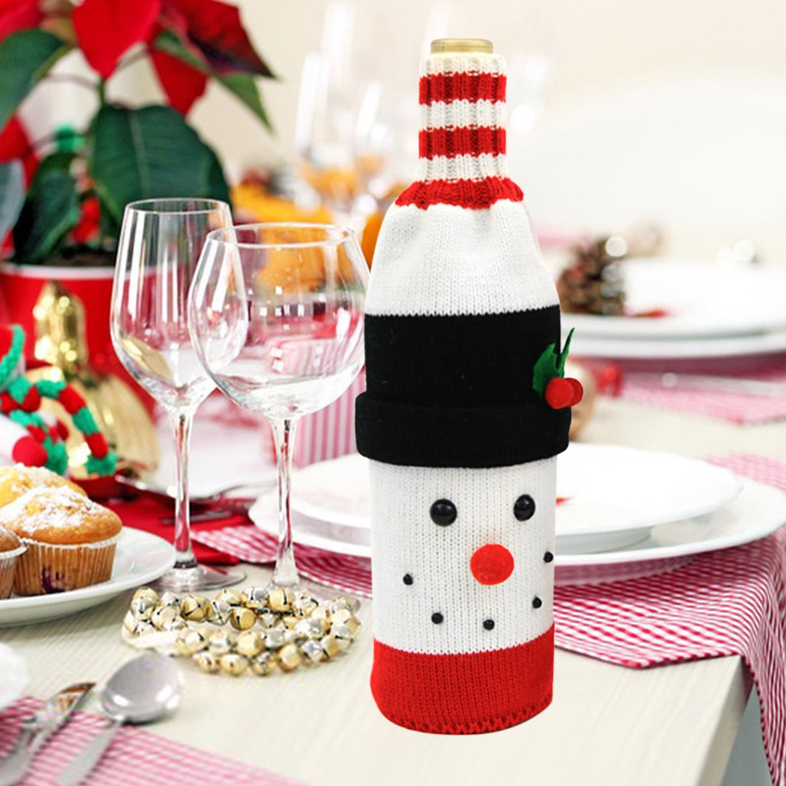 Click here for Vaidha Christmas Wine Bags Wine Gift Bags Reusable... prices