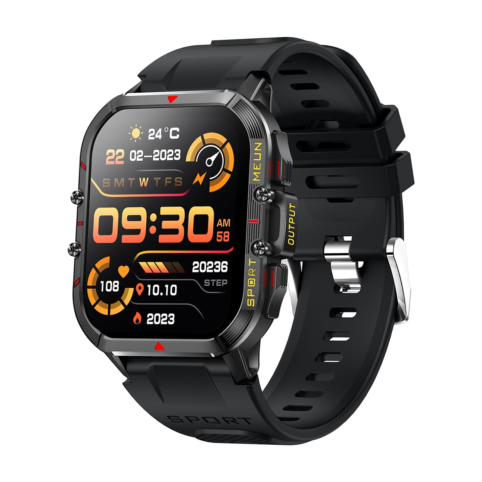 Click here for Yeacher Sports Smartwatch 1.96 Bt Call 100+ Sports... prices