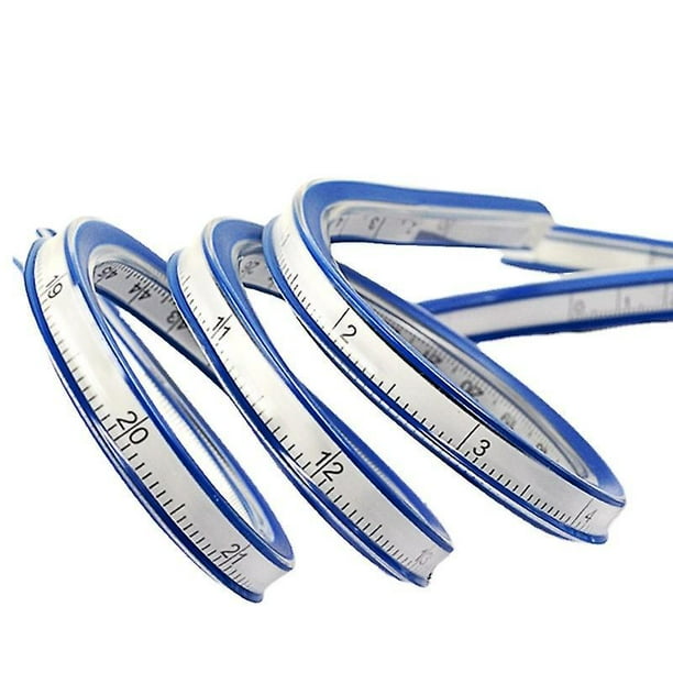 Regla Flexible En Pvc + Mtal 30cm*2 Rgle Courbe Cintrable Clairement ...
