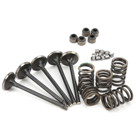 Cylinder Intake Exhaust Valve Kit,Cylinder Head Intake Exhaust Cylinder ...