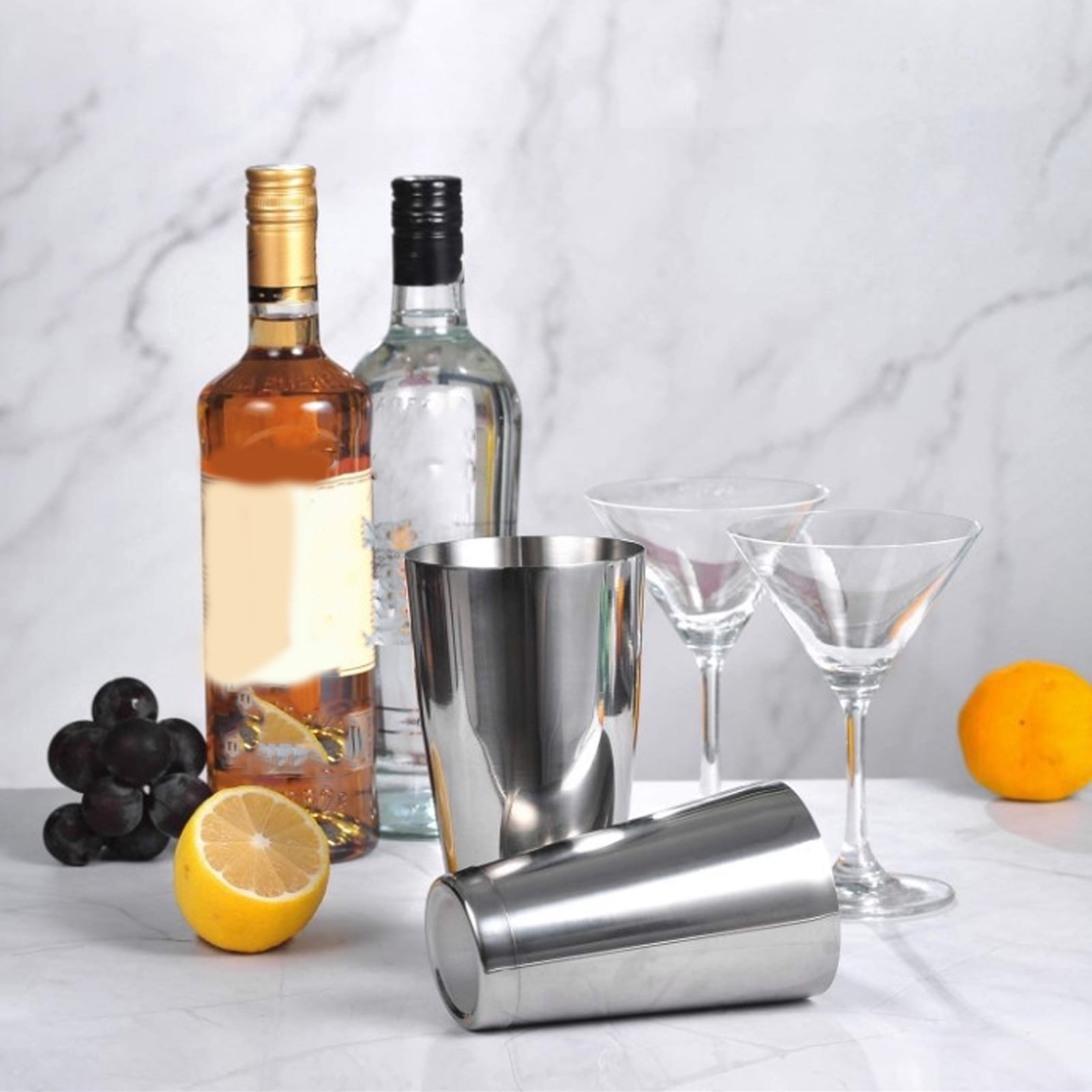 Opvise 600ml/800ml Cocktail Shaker Drawing Process Clean Easily Anti ...