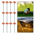 12 Pcs Tent Stakes with Hexagonal Sleeves And Storage Box 8 Inch Heavy ...