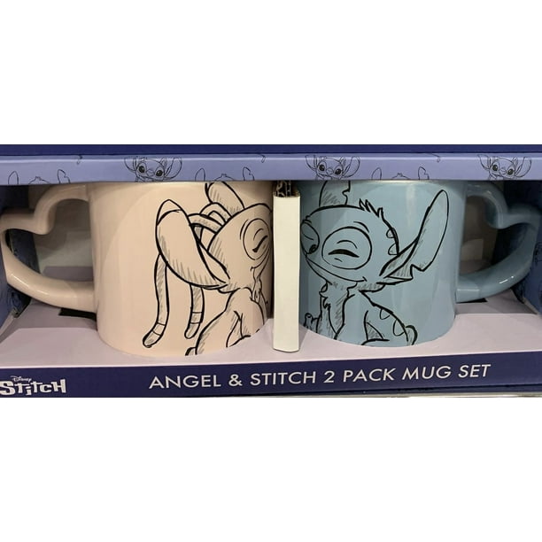 Disney Angel & Stitch Mug Set - Walmart.com