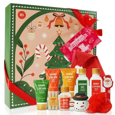 Holiday Christmas Advent Calendar - 12 Pcs Christmas Gift Sets for ...