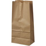 General Supply Paper Bags, Brown, 16 lb, 500 Ct - Walmart.com