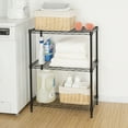 Free Shipping! Hyper Tough Black Multipurpose Wire Shelving Rack with ...