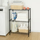 Free Shipping! Hyper Tough Black Multipurpose Wire Shelving Rack with ...