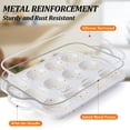 Regular Size Muffin Pan With Metal Reinforced Frame Silicone Cupcake ...