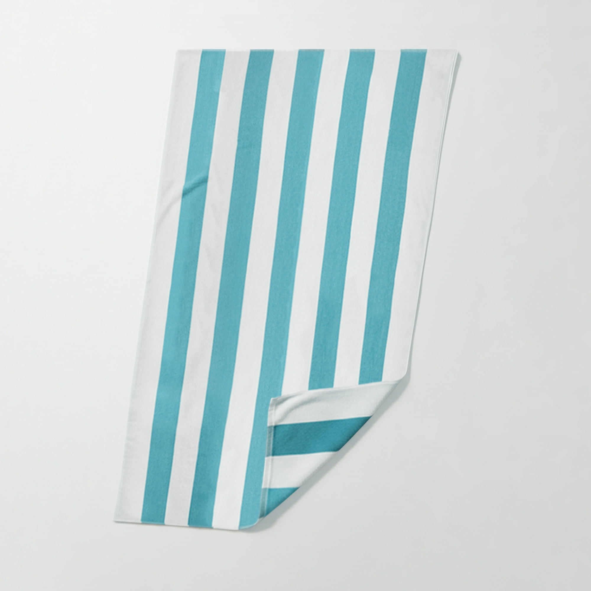 Click here for Mainstays Cabana Stripe Beach Towel  Teal  1 Piece... prices