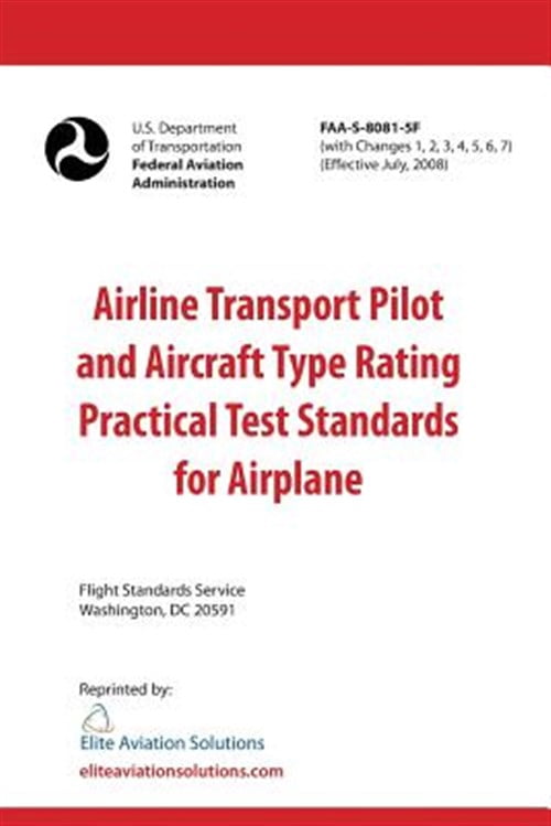 Pre-Owned Airline Transport Pilot and Aircraft Type Rating Practical ...