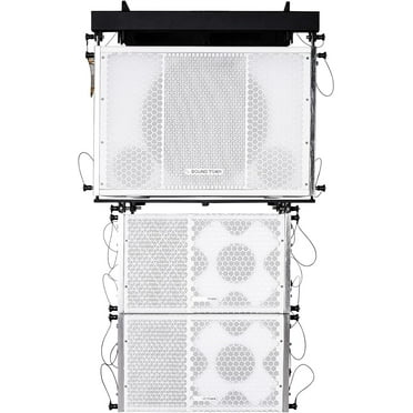 Sound Town ZETHUS Four Dual 8-inch Line Array Speaker System with ...