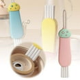 Refrigerator from Heat Scrub Brush for Cups Sponge on A Stick for ...