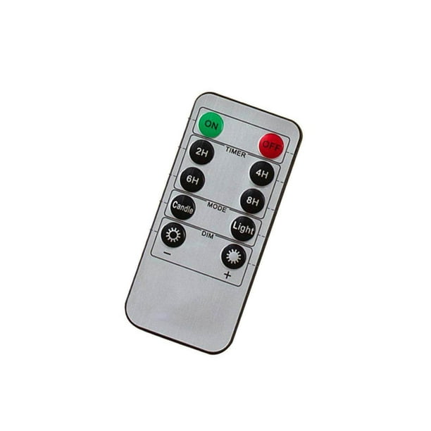10-key Remote Control With Timer For LED Flameless Control For ...