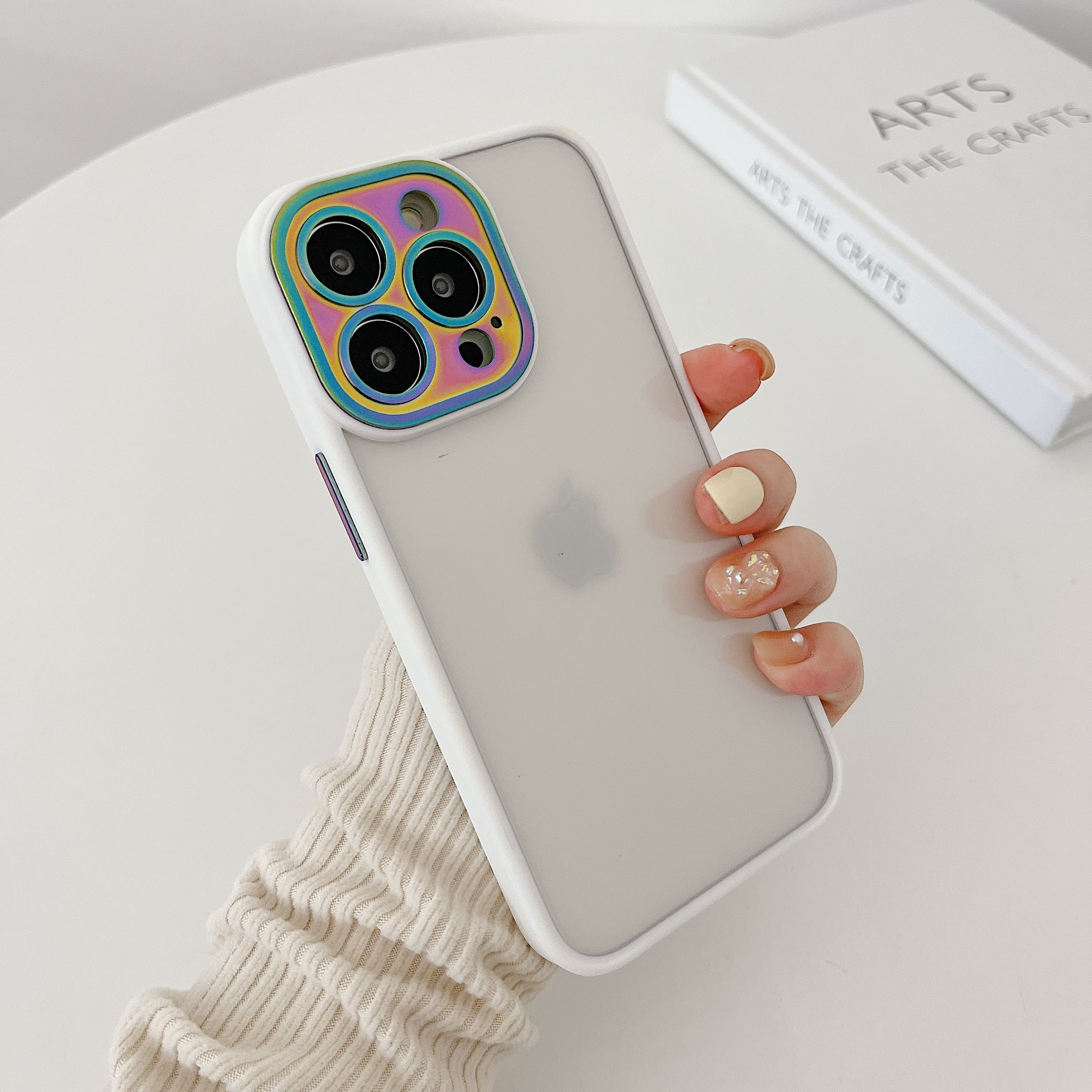 TECH CIRCLE Case for iPhone 11 Pro Max, Clear PC Back Shockproof Anti ...