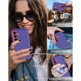 for Samsung Galaxy S24 Case, with Screen Protector, Port Protection ...