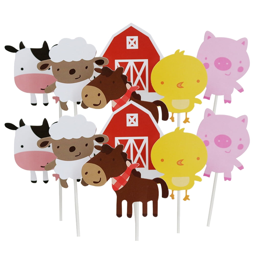 Cupcake Decorating Ideas Farm Animals
