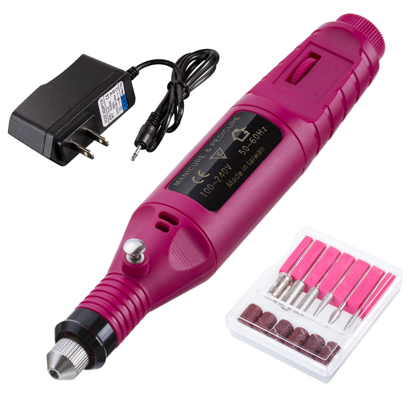 YouLoveIt Electric Nail Drill Buffer Complete Kit Acrylic Nail Tools ...