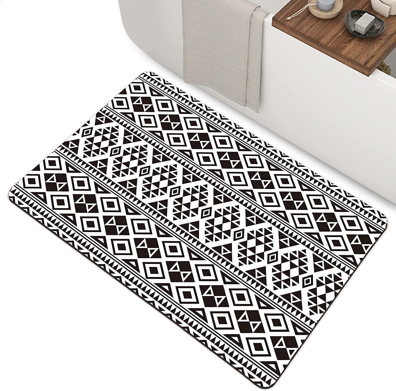 Coffee Kitchen Mat Set of 2 Non Slip Kitchen Runner Rug Throw Rugs ...