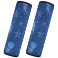 2-Pack Seat Belt Covers with Flannel Seatbelt Shoulder Strap Case ...
