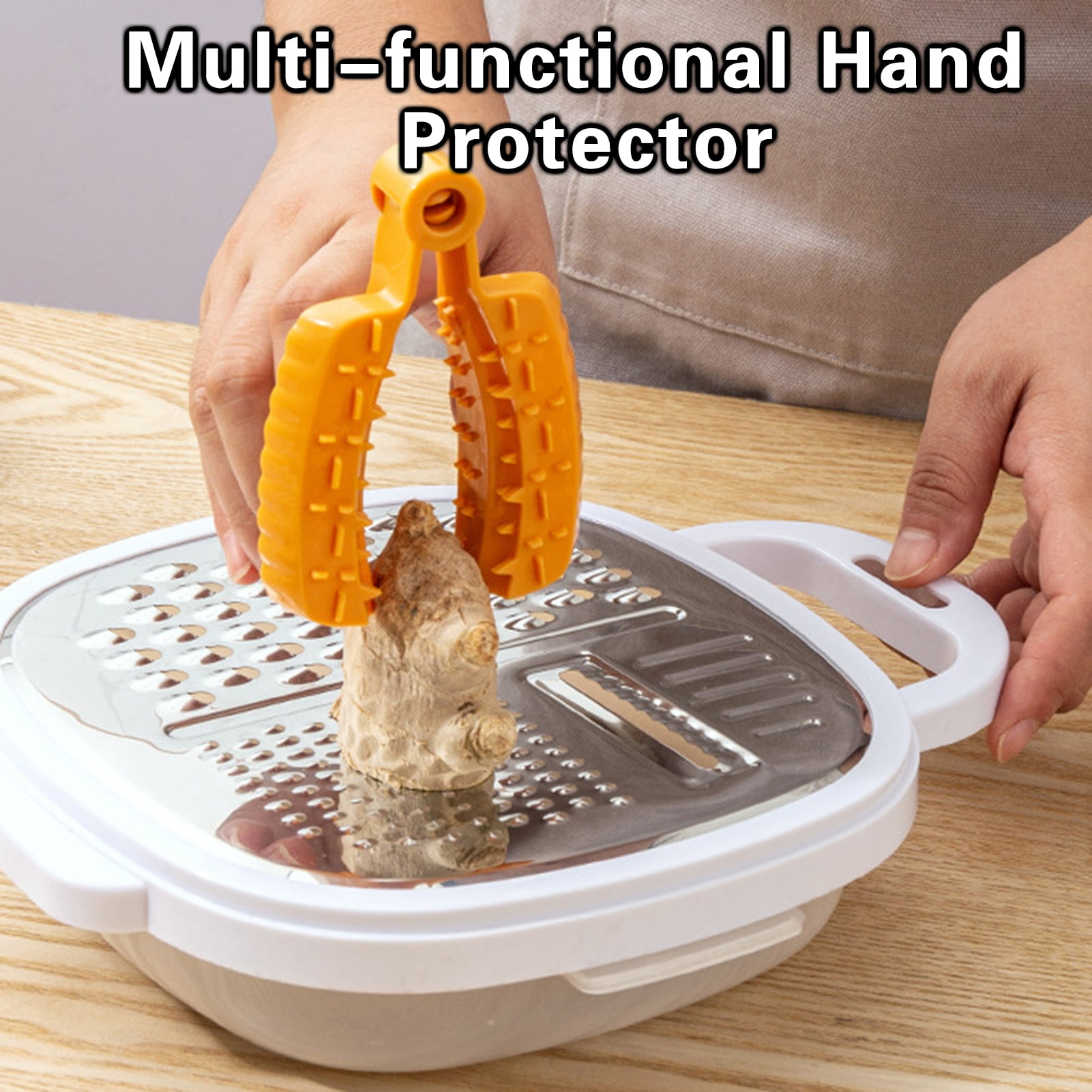 Washranp Serrated Vegetable Cutting Tongs Clamps,Multifunctional Anti ...
