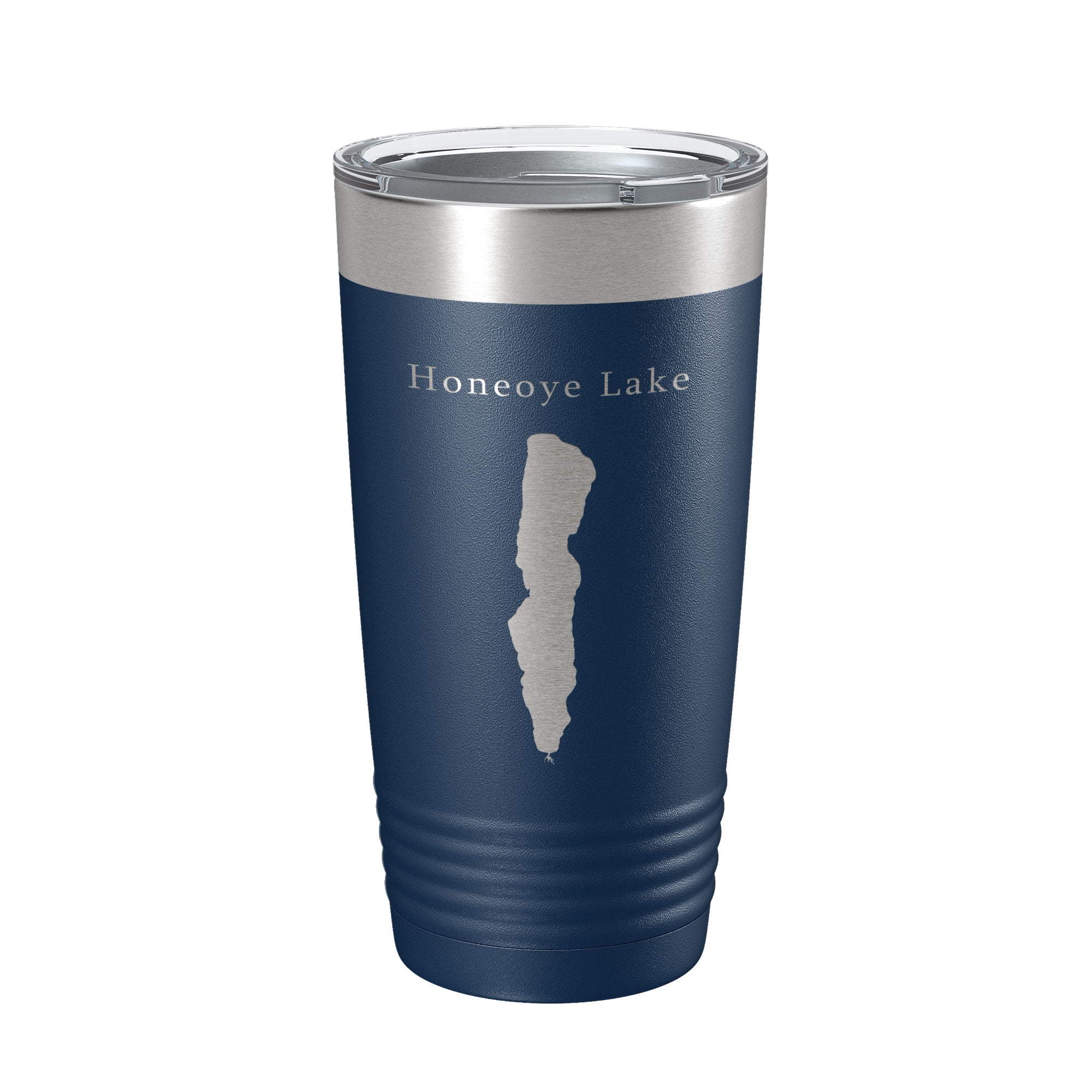 Honeoye Lake Map Tumbler Travel Mug Insulated Laser Engraved Coffee Cup ...