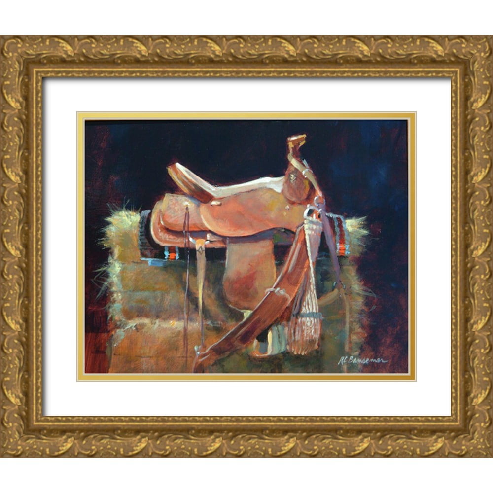 Bansemer, Roger 32x26 Gold Ornate Wood Framed with Double Matting ...