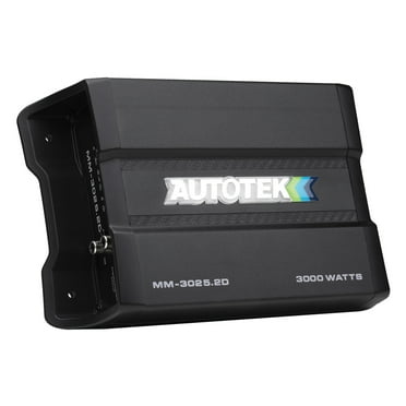 Autotek® MM2020.2 The Mean Machine 2-channel Class Ab Amp (2,000 Watts ...